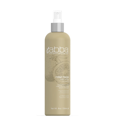 Firm Finish Hair Spray (Non Aerosol) – Abba® Pure Performance Hair Care™